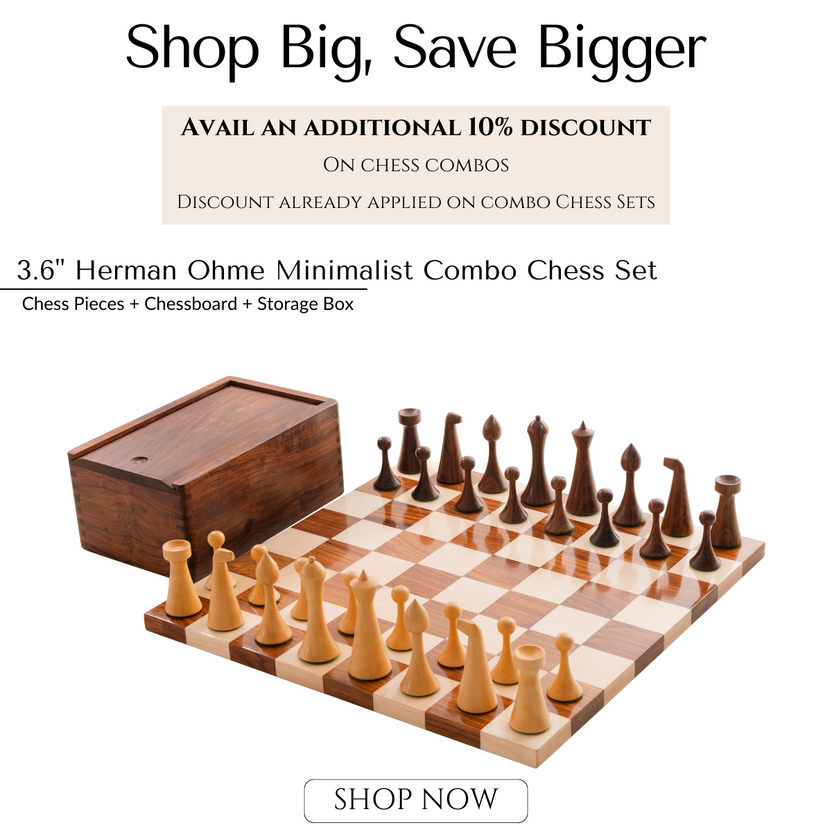 Buy Chess Pieces Sets & Boards at Royal Chess Mall India