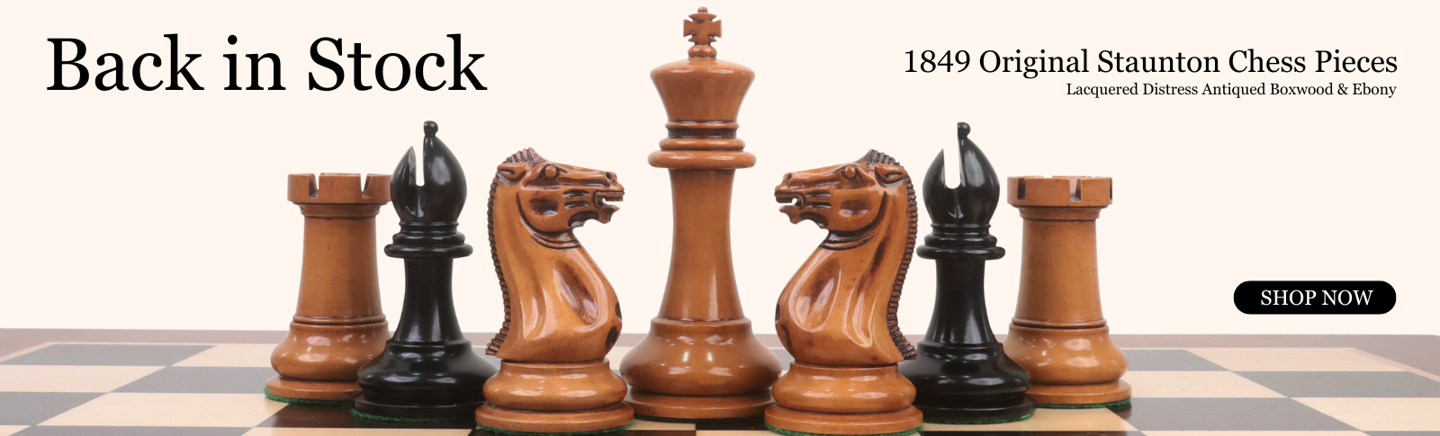 Buy Chess Pieces Sets & Boards at Royal Chess Mall India