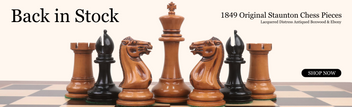 Buy Chess Pieces Sets & Boards at Royal Chess Mall India