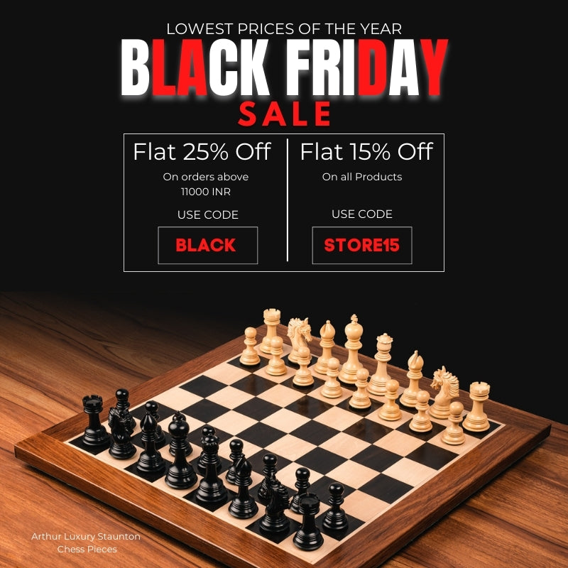 Buy Chess Pieces Sets & Boards at Royal Chess Mall India