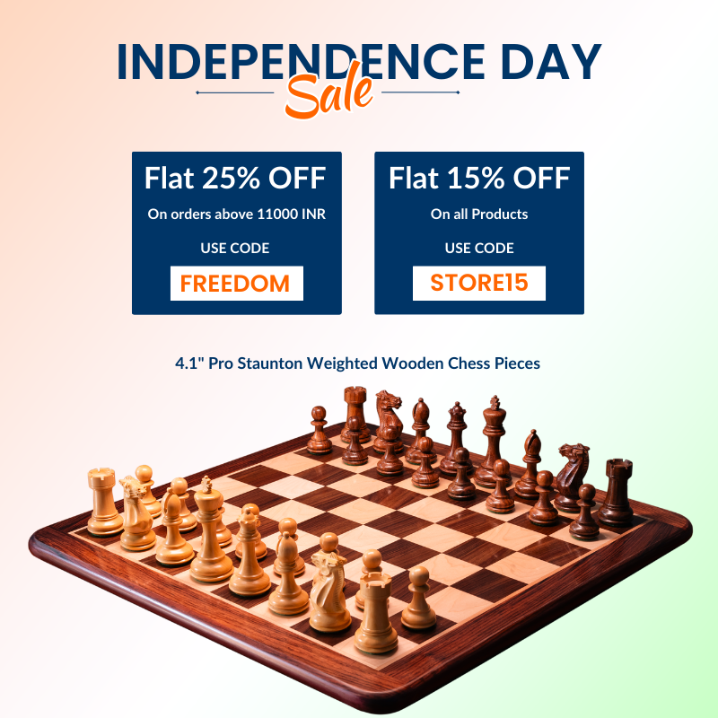 Buy Chess Pieces Sets & Boards at Royal Chess Mall India